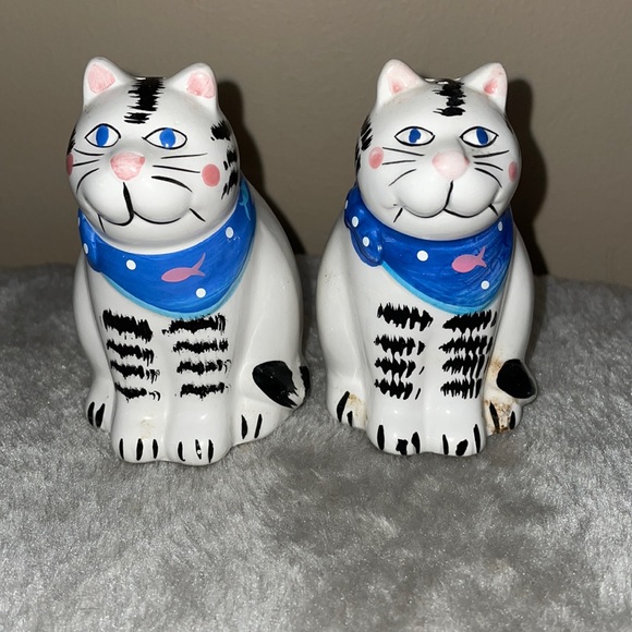 unbranded | Kitchen | Ceramic Cat Salt Pepper Shaker Set | Poshmark